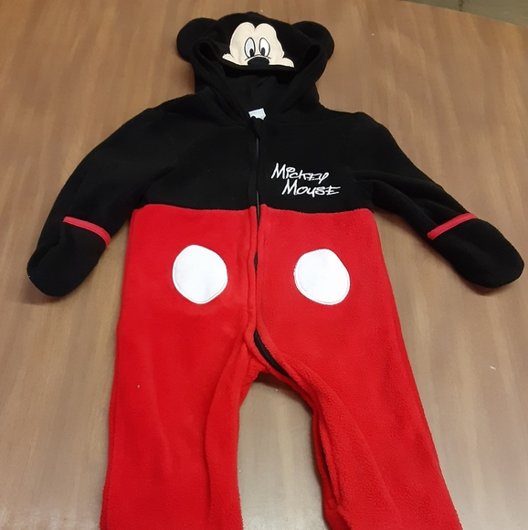 Disney | One Pieces | Disney Mickey Mouse Bodysuit With Feet | Poshmark